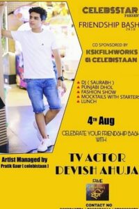 Devish Ahuja Height, Age, Family, Biography » StarsUnfolded