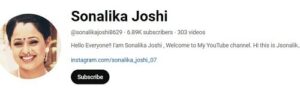 Sonalika Joshi Height, Age, Husband, Children, Family, Biography & More ...
