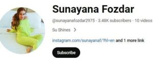 Sunayana Fozdar Height, Age, Boyfriend, Husband, Family, Biography ...