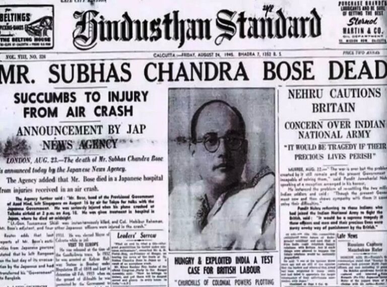 Subhas Chandra Bose Age, Death, Wife, Children, Family, Biography & More » StarsUnfolded