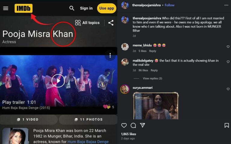 Pooja Misrra Height, Age, Boyfriend, Family, Biography » StarsUnfolded