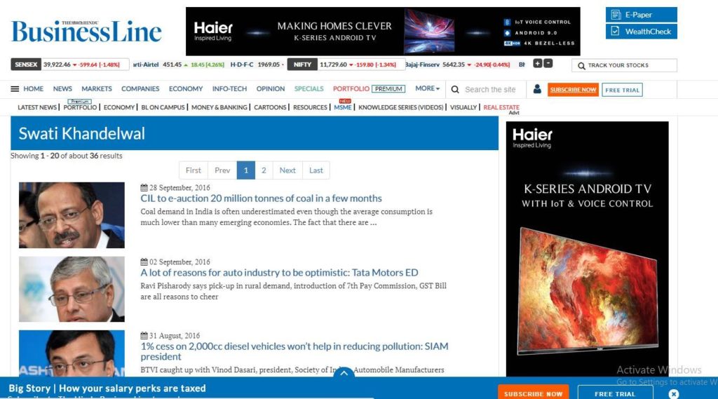 Swati Khandelwal (News Anchor) Age, Boyfriend, Husband, Family ...