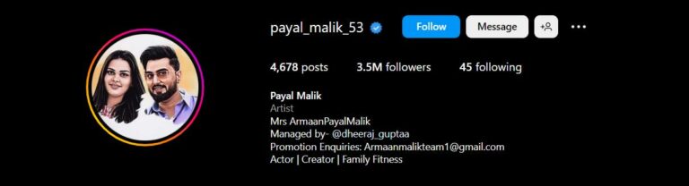 Payal Malik Age, Husband, Family, Biography » StarsUnfolded