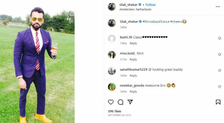 Tilak Shekar Height, Age, Wife, Family, Biography & More » StarsUnfolded