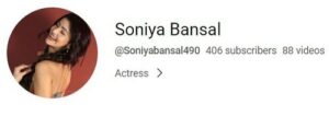 Soniya Bansal (Bigg Boss) Height, Age, Boyfriend, Family, Biography ...