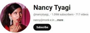 Nancy Tyagi Height, Age, Family, Biography » StarsUnfolded