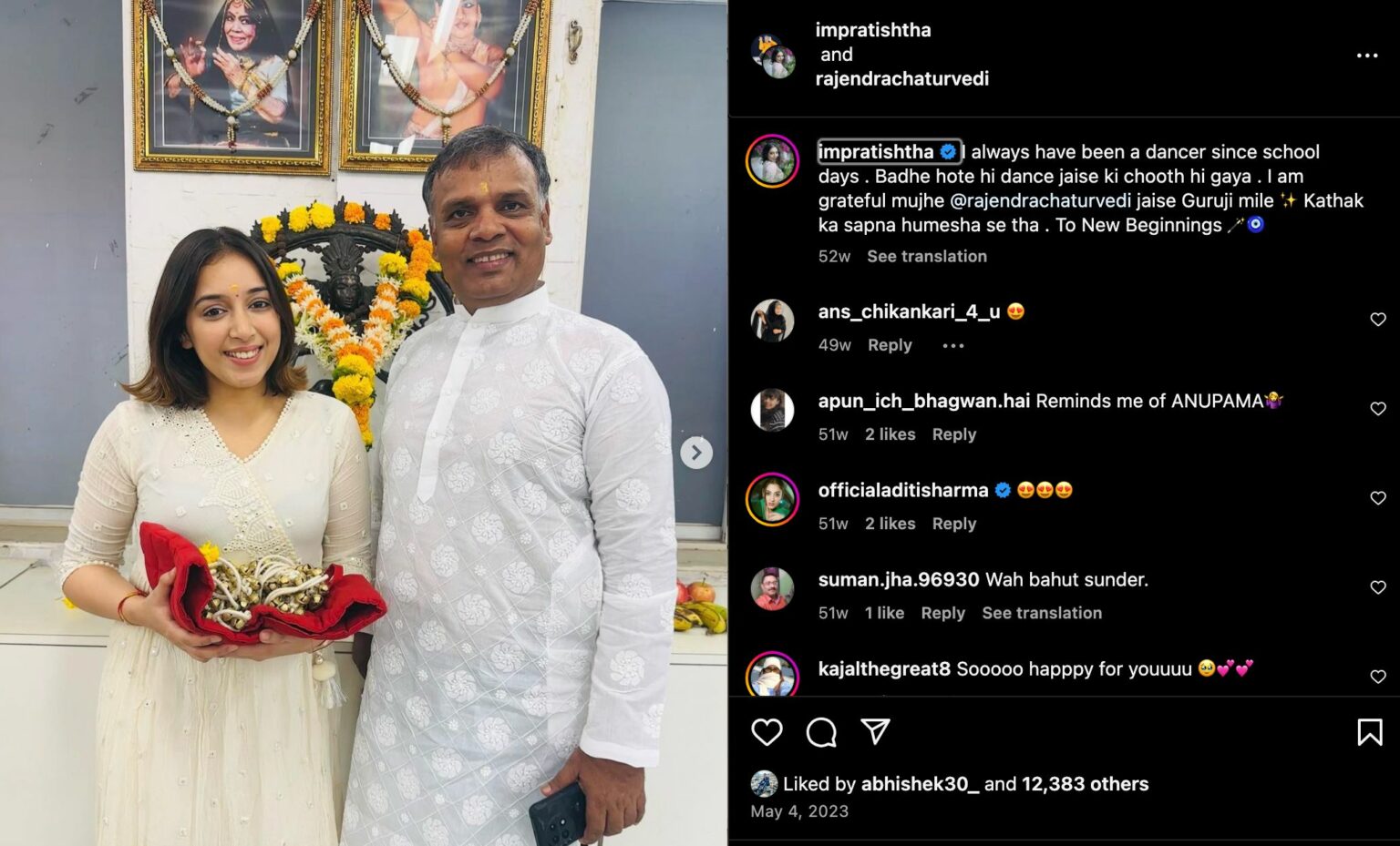 Pratishtha Sharma Height, Boyfriend, Family, Biography » StarsUnfolded