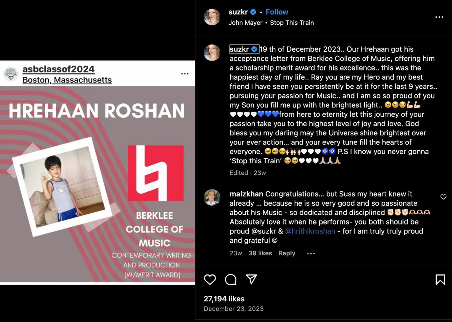 Hrehaan Roshan Height, Age, Family, Biography » StarsUnfolded