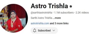 Astro Trishla Chaturvedi Age, Husband, Children, Family, Biography ...