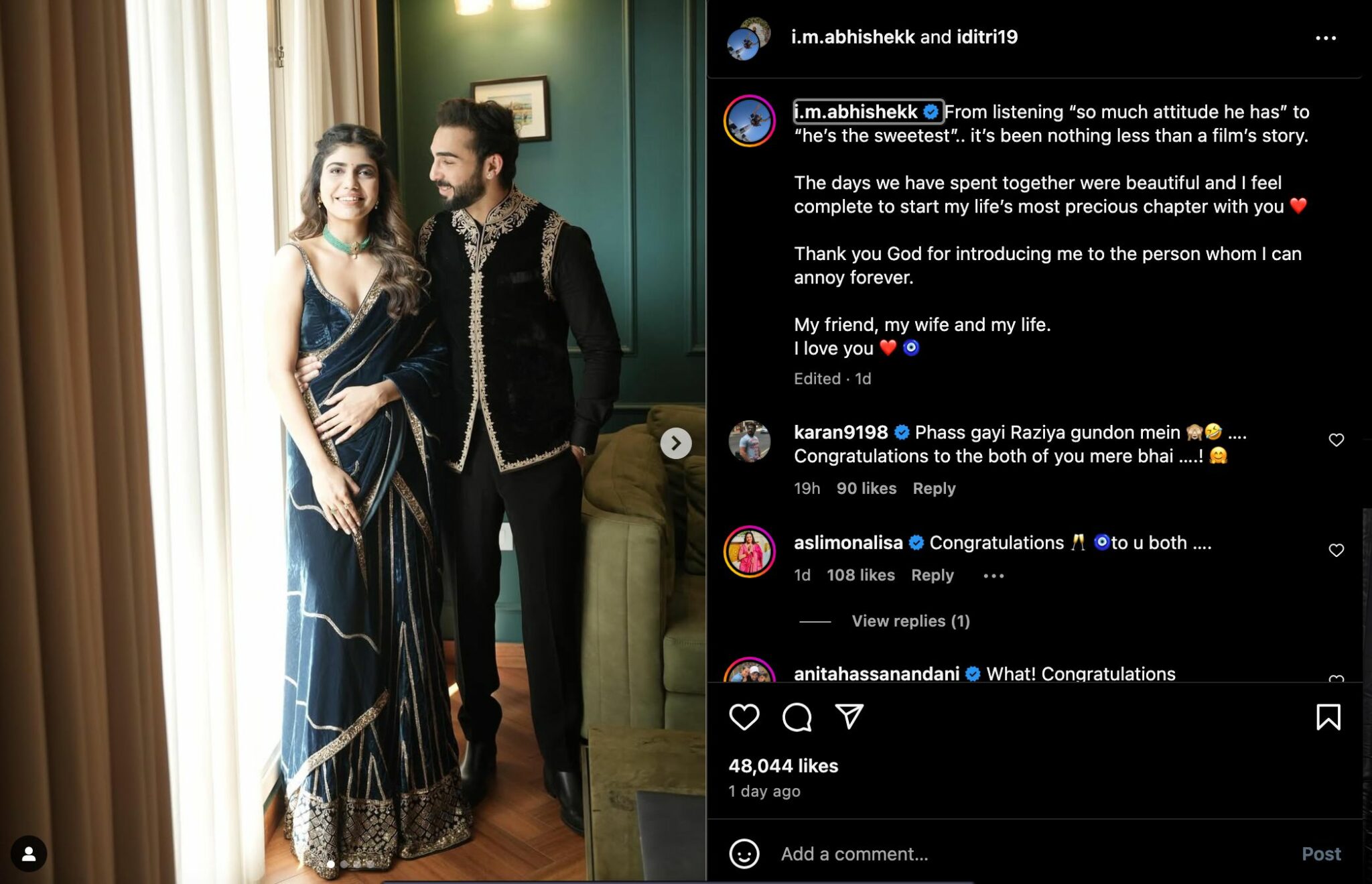 Iditri Goel (Abhishek Verma's Fiance) Height, Boyfriend, Biography » StarsUnfolded